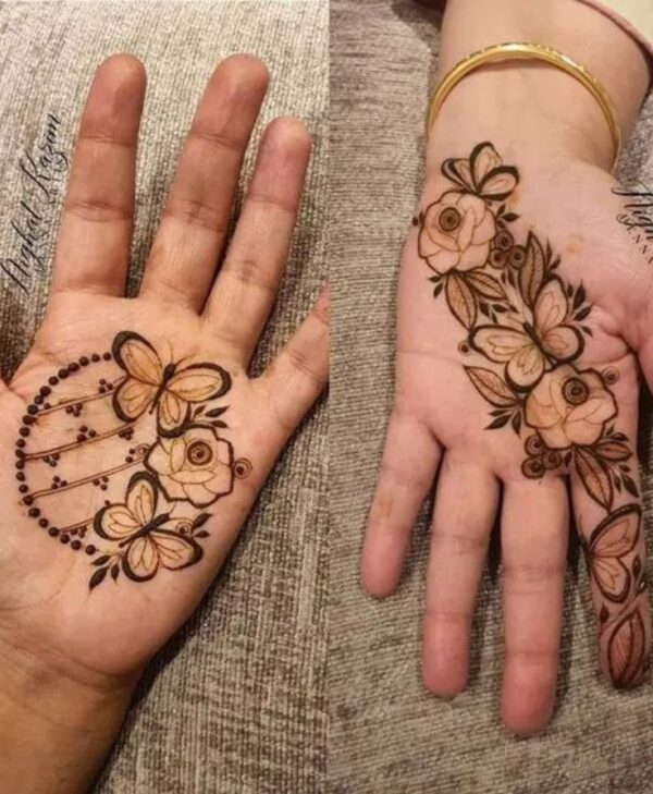 15+ Butterfly Mehndi Designs to Add Charm and Joy to Your Look - WedMeVibes