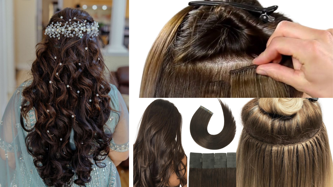 Bridal Hair Magic: A Beginner’s Guide to Hair Extensions for Your Big ...