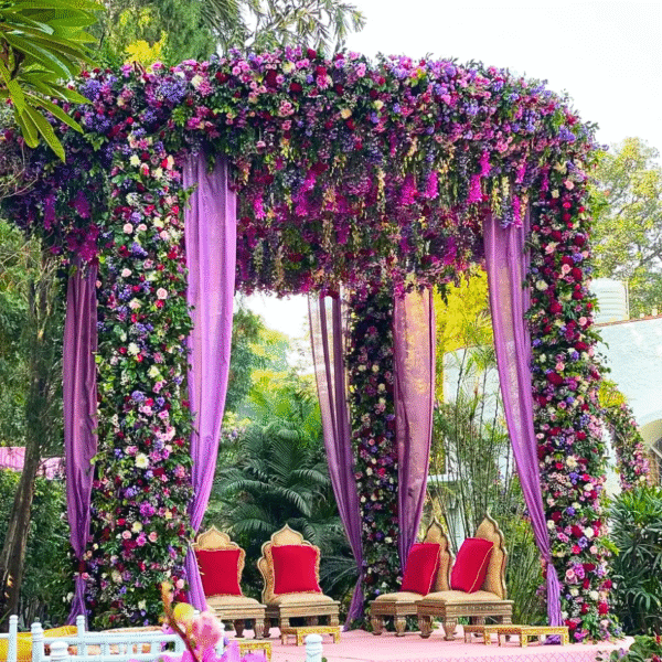 10+ Unique Mandap Design Ideas for 2025 Weddings - WedMeVibes