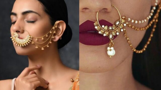 10+ Beautiful Bridal Nath Designs to Try in 2026 - WedMeVibes