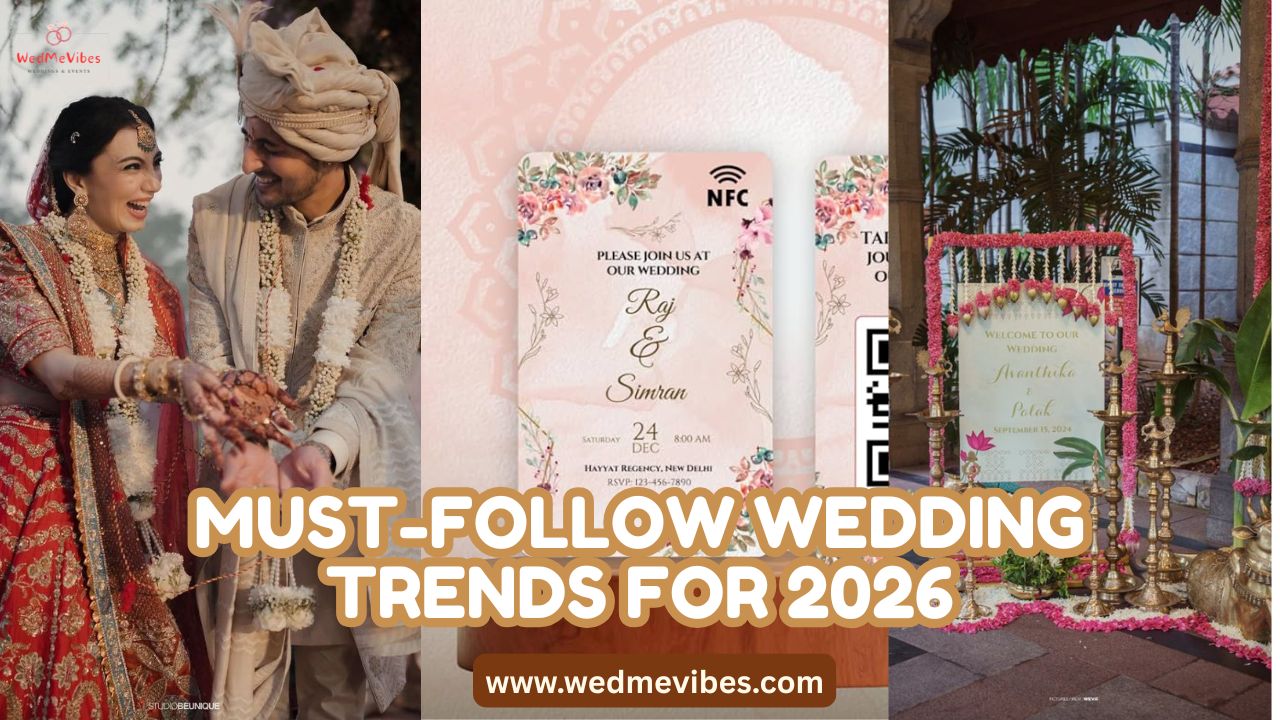 Must-Follow Wedding Trends for 2026 - WedMeVibes